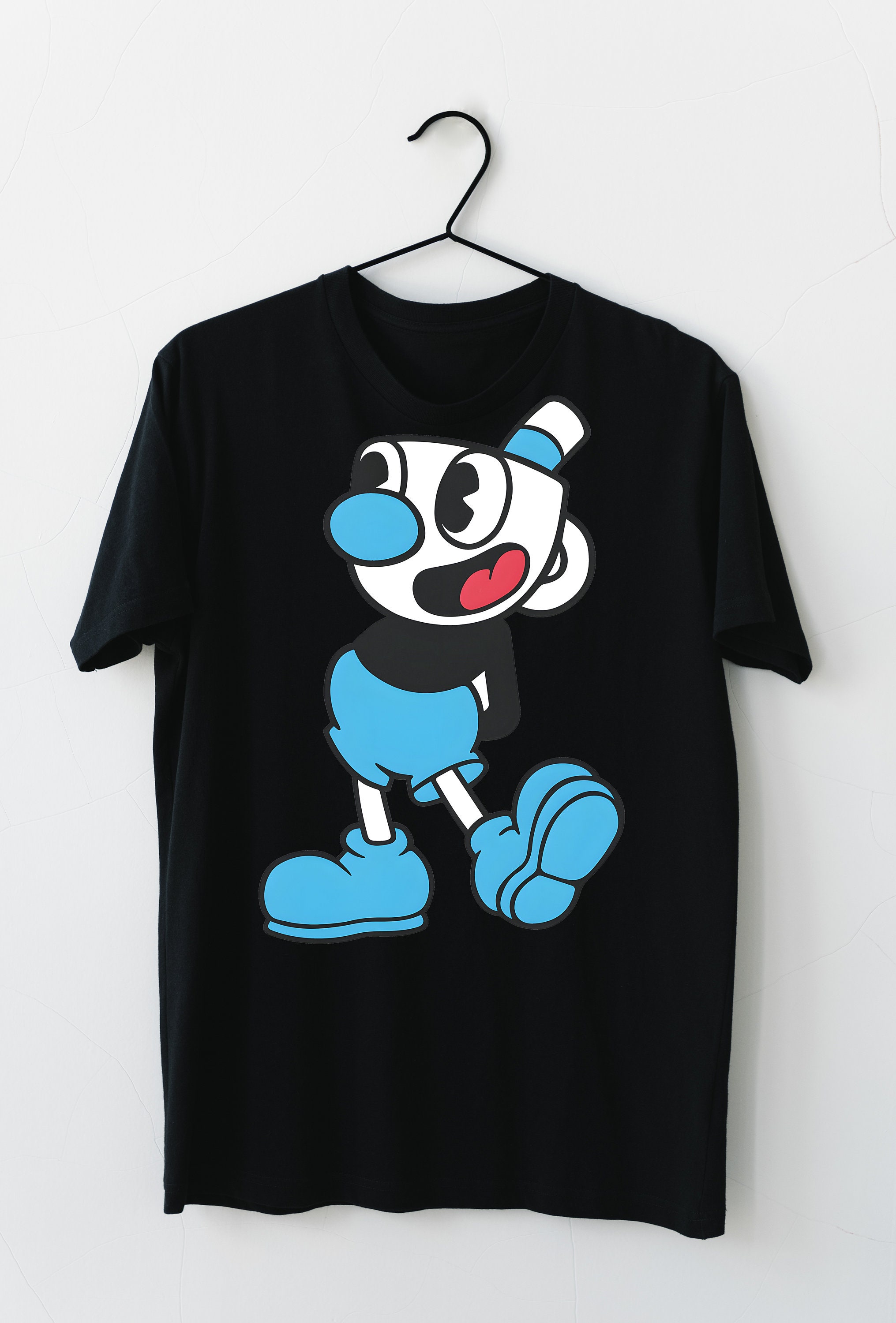 Cuphead T-shirt Design, Cuphead PNG, Cuphead Design, T-shirt POD Design ...
