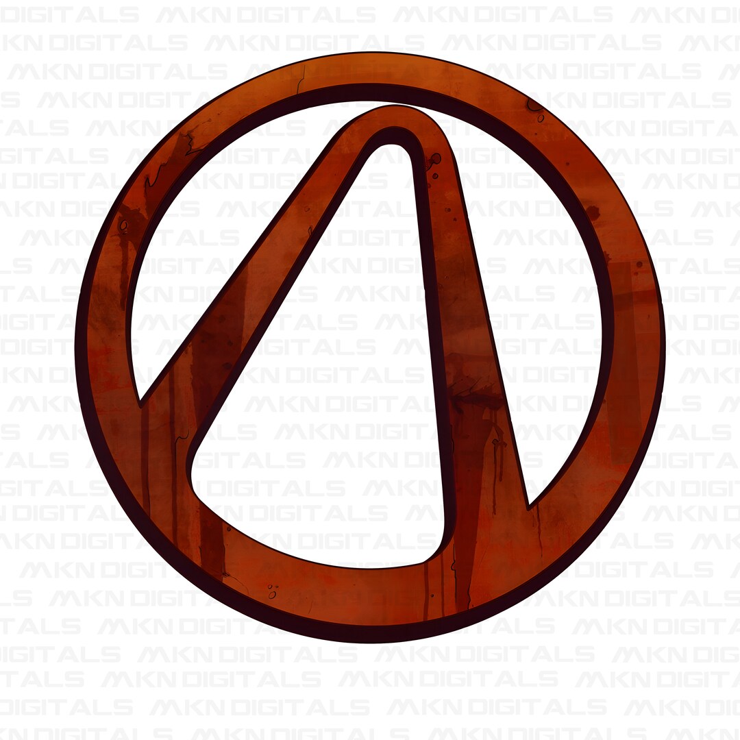 Borderlands Logo T-shirt Design, Borderlands Logo PNG, Borderlands Logo ...