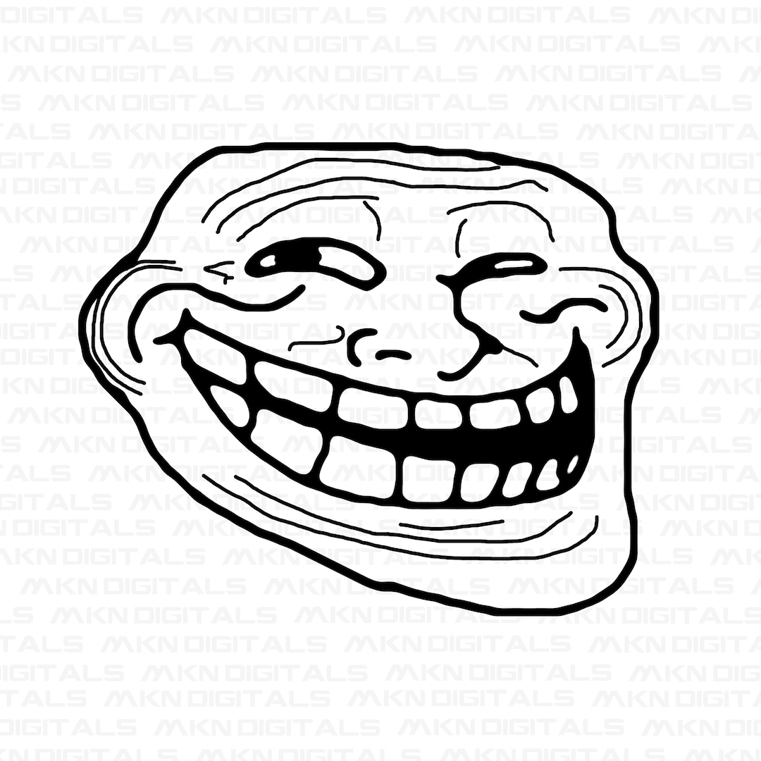 Trollface, Internet Meme Cliparts, Trollface PNG, Famous Memes, Meme ...