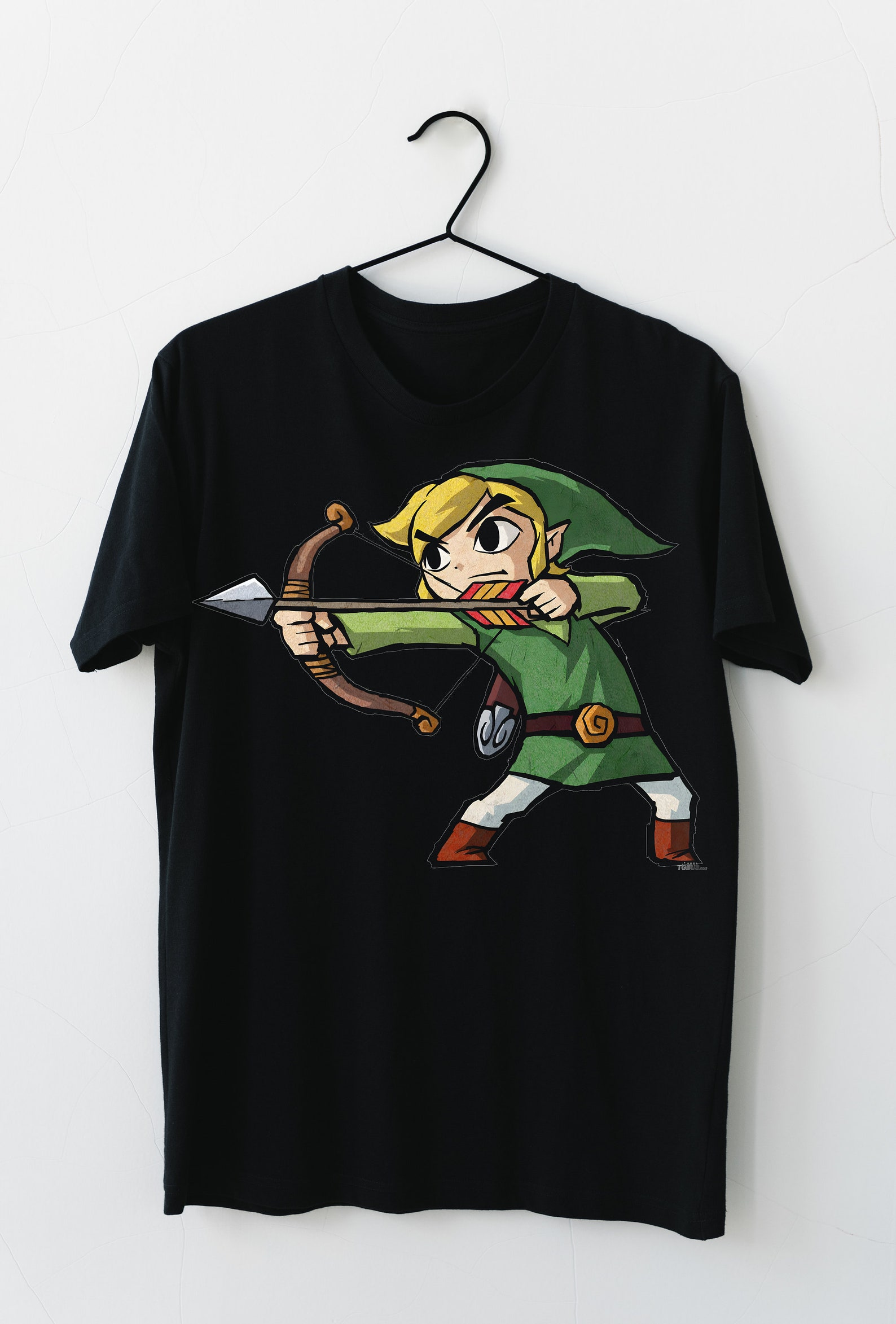 Link Zelda T-shirt Design, Link Zelda PNG, Link Zelda Design, T-shirt ...