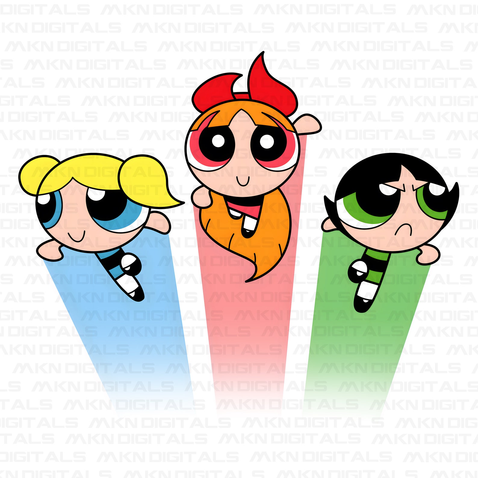 Powerpuff Girls T-shirt Design, Powerpuff Girls PNG, Powerpuff Girls ...
