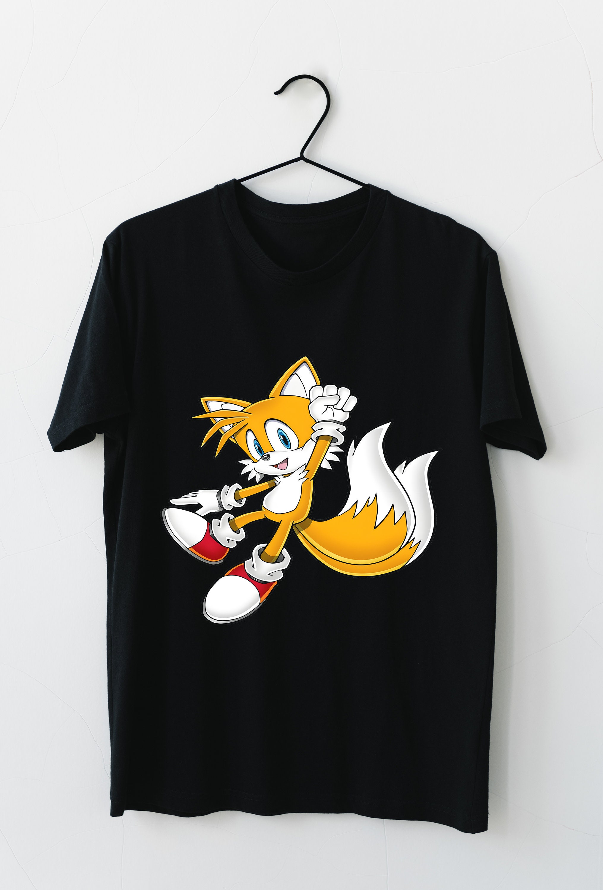 Tails T-shirt Design, Tails PNG, Tails Design, T-shirt POD Design ...
