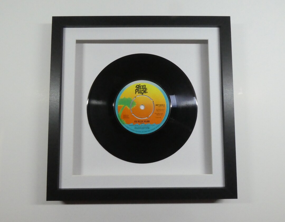 Steel Pulse Ku Klux Klan , Framed Rare 1978 Vintage 7 Vinyl Record ...