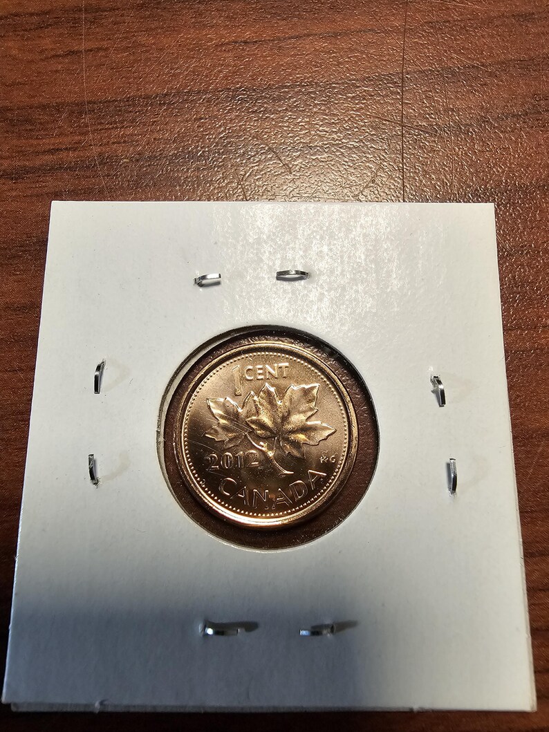 2012 Canadian Penny - This is the Last Year Canada Minted Pennies ...