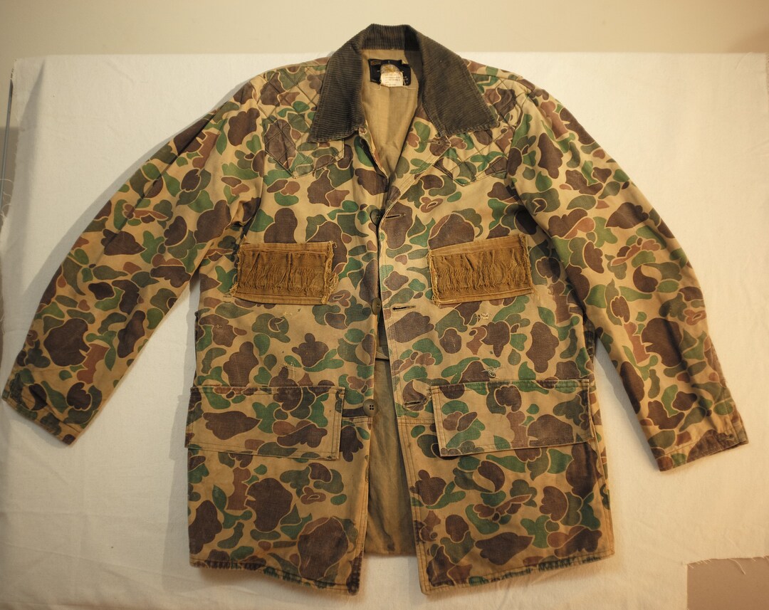 Vintage 60s-70s Sears Roebuck Camo Hunting Jacket, Field-tested USA - Etsy