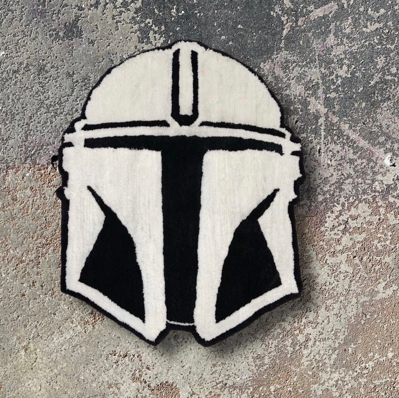Mandalorian Star Wars Rug - Etsy