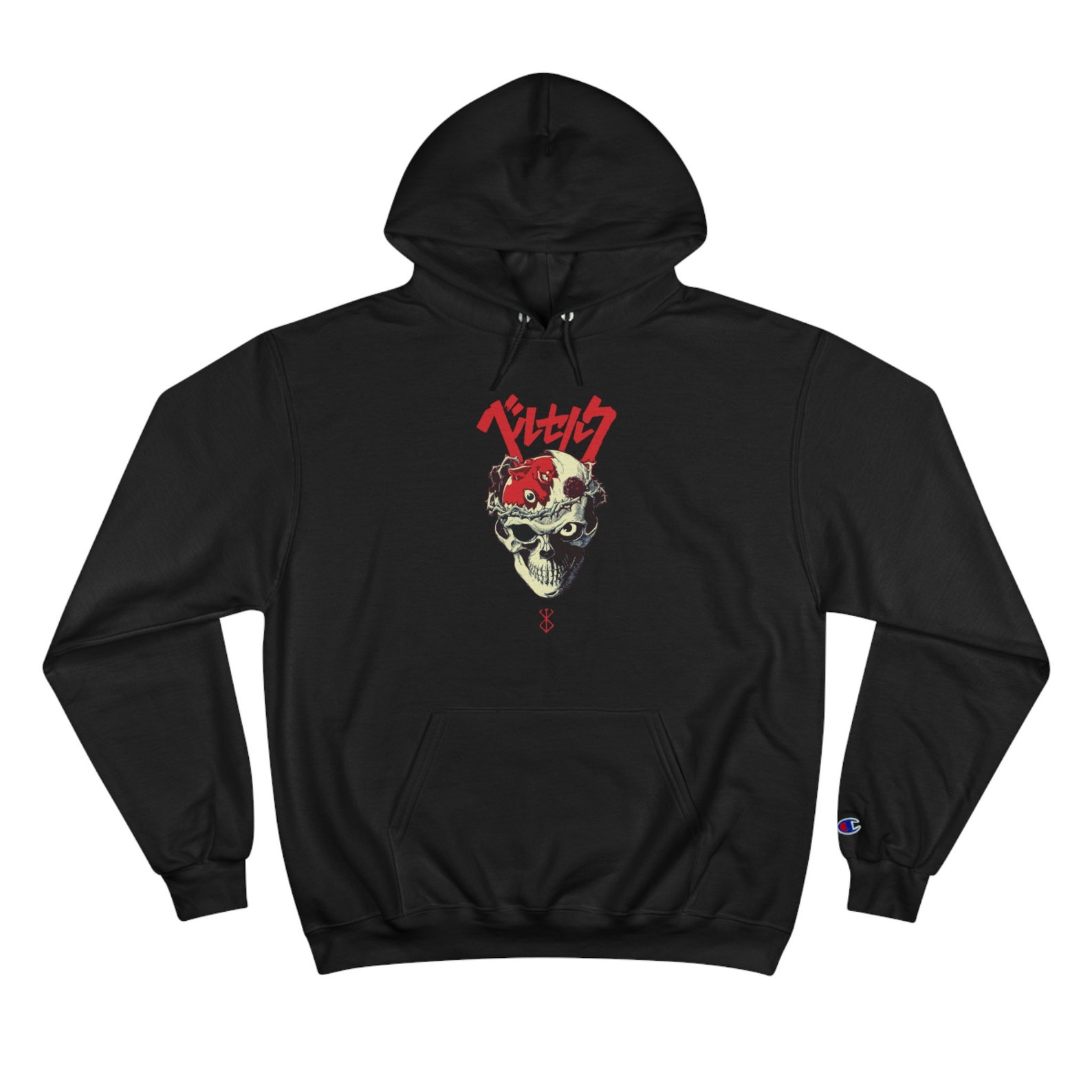 Berserk Hoodie Berserk Berserk Skull Shirt Anime Unisex Sweatshirt Tee ...
