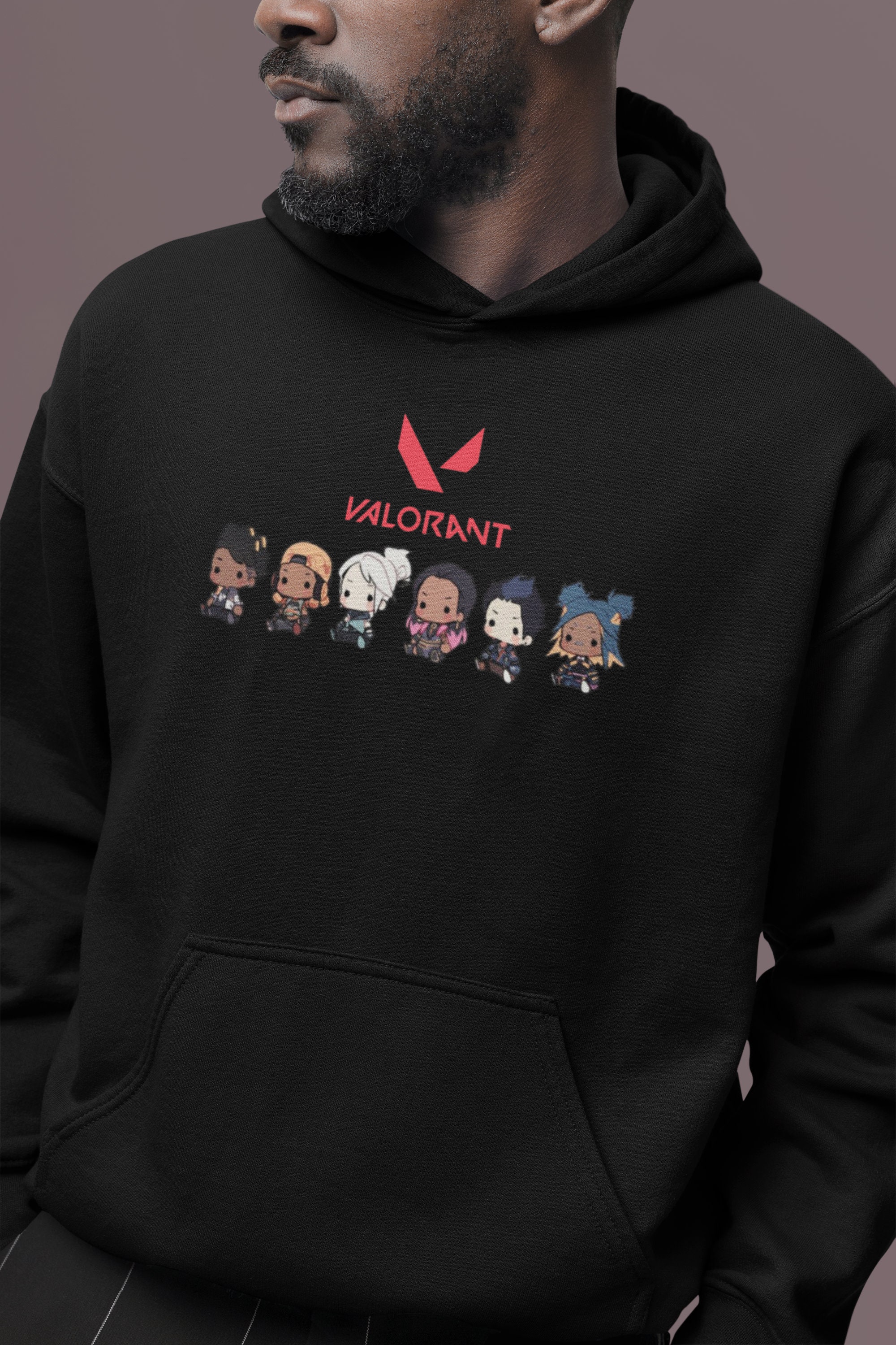 Valorant Hoodie Valorant Logo Valorant Merch Games Minimalist Gift ...