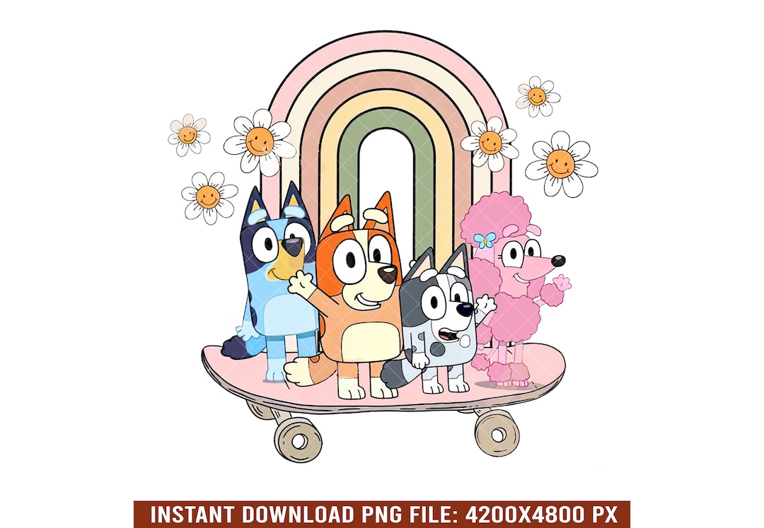 Coco Bluey Bingo Muffins Png, Bluey and Friend Png, Bluey Png, Bluey ...