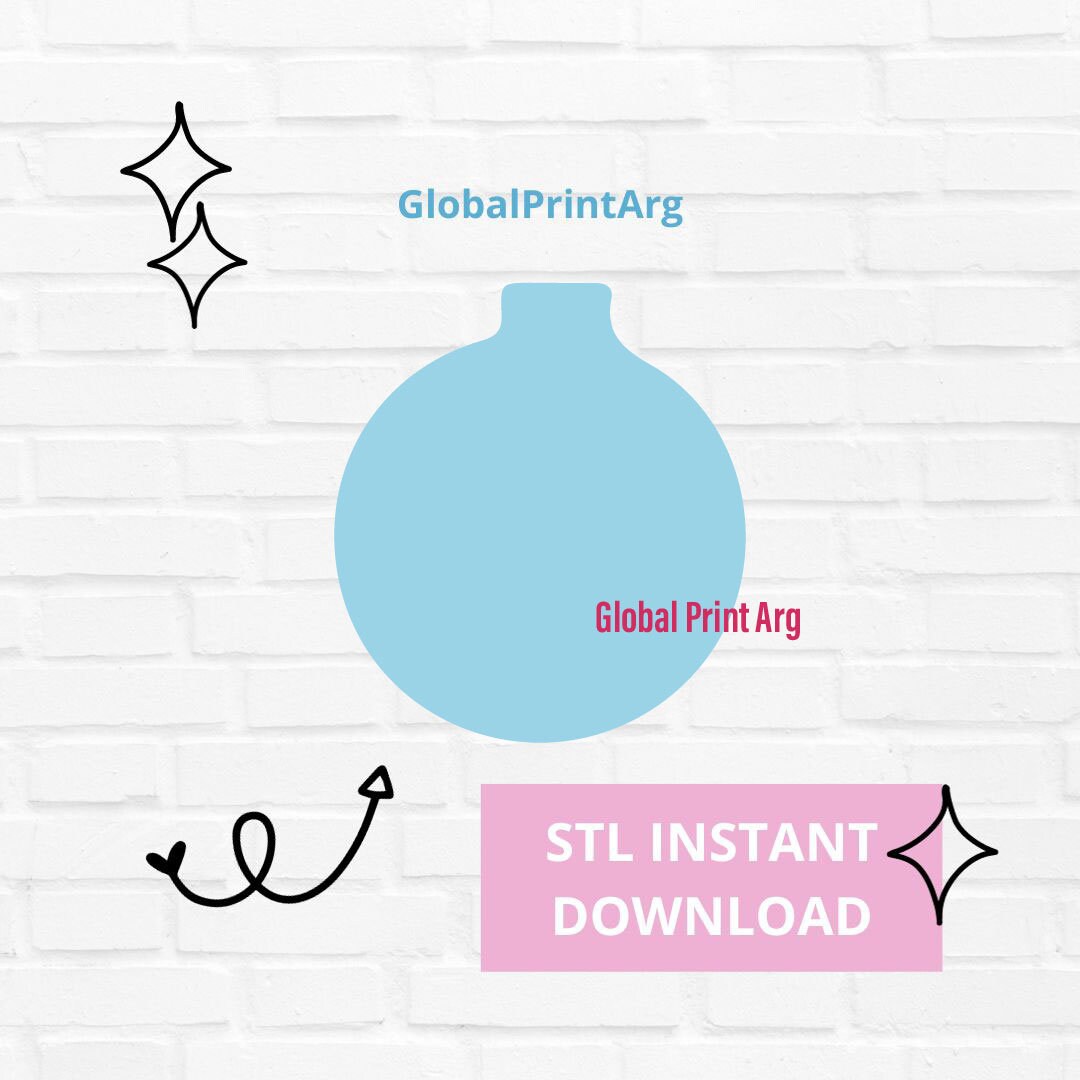 STL Sphere Ball Christmas Tree Cookie Cutter Clay Cutter File Cookie ...