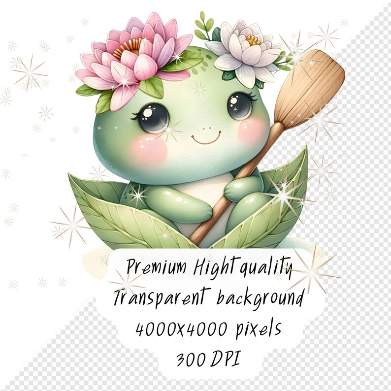 Frog,cute Frog,frog Clipart, Digital Clipart,whimsical Frog ...