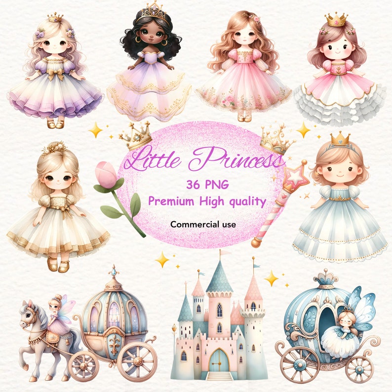 Princess Clip Art,princess, Little Princess,cute Princess,charming ...