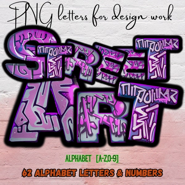 Graffiti Letters - Etsy