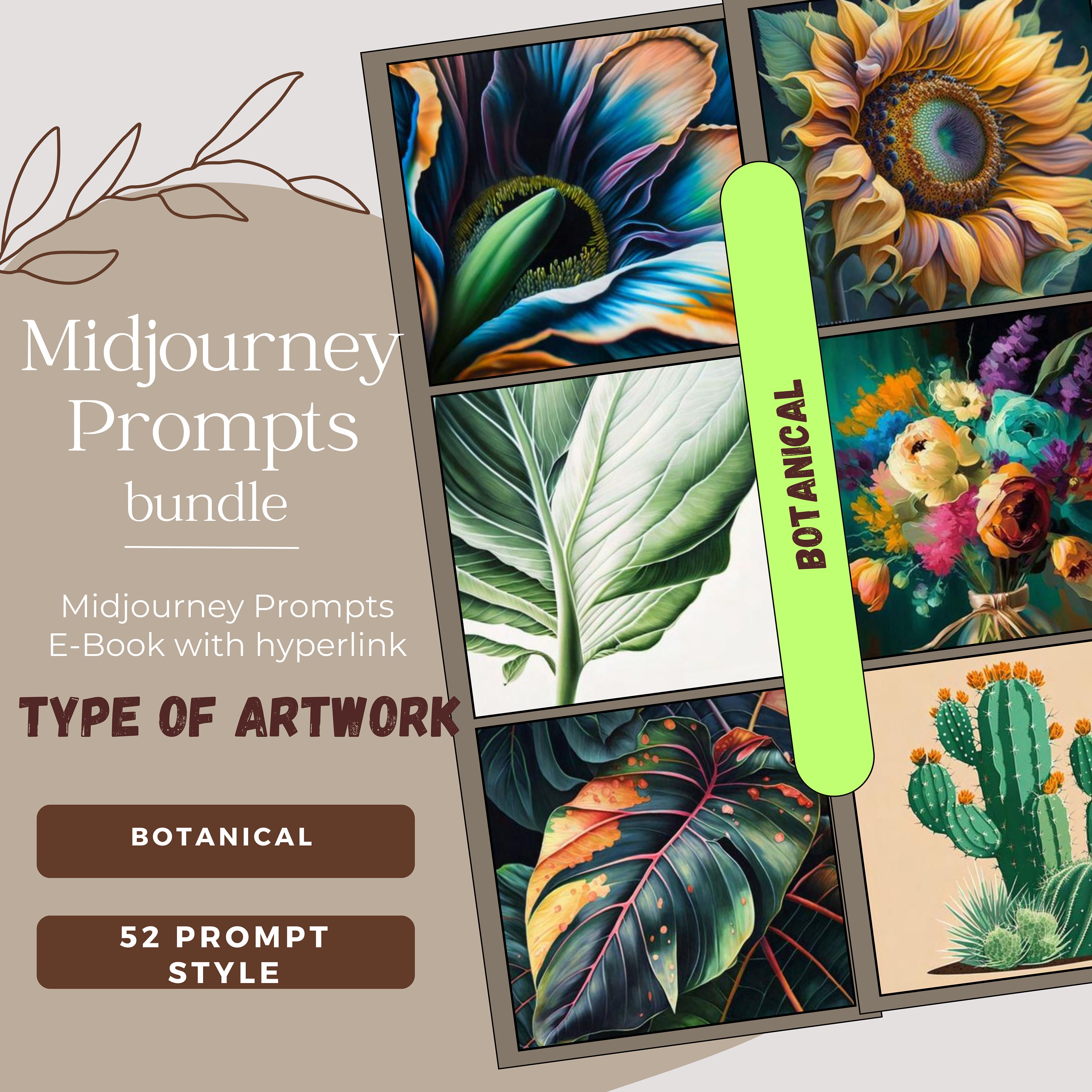 Ultimate AI Art Prompt Collection: 3D, Animals, Anime Digital Bundle ...