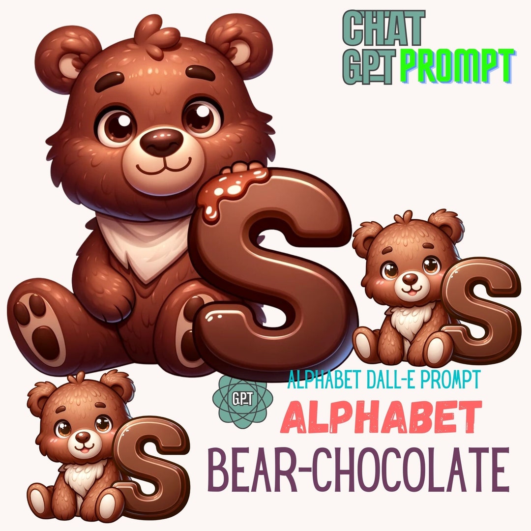 Artful Prompts Chatgpt Bear ALPHABET Dall-e Prompt PDF | Creative ...