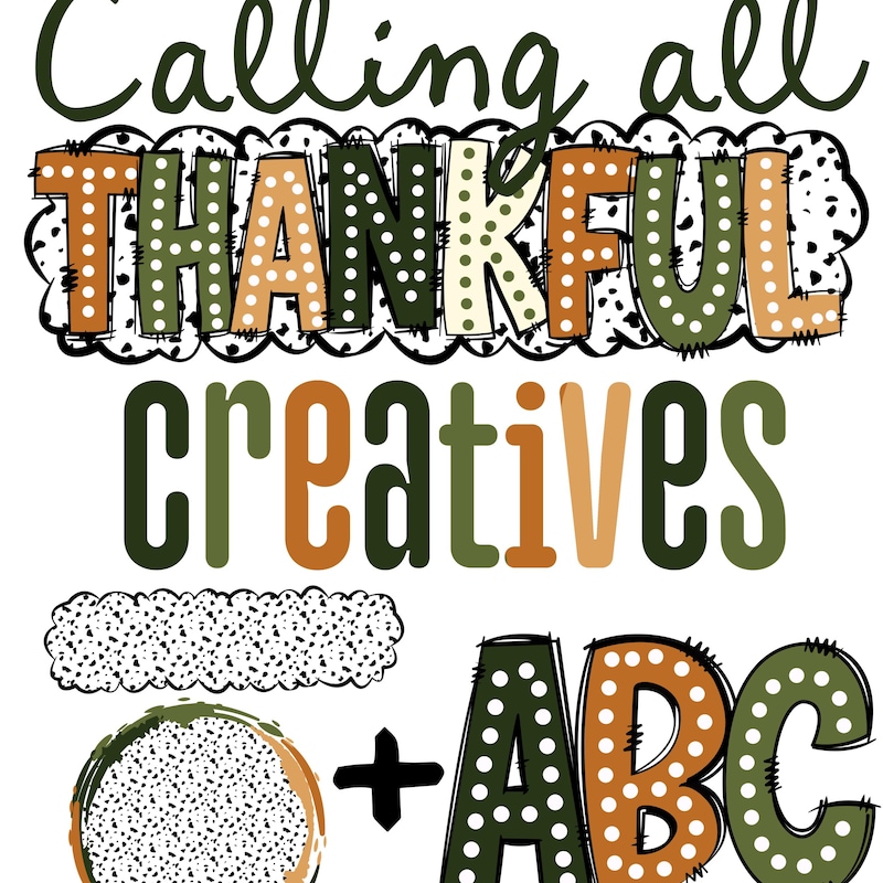 Thanksgiving Letters - Etsy