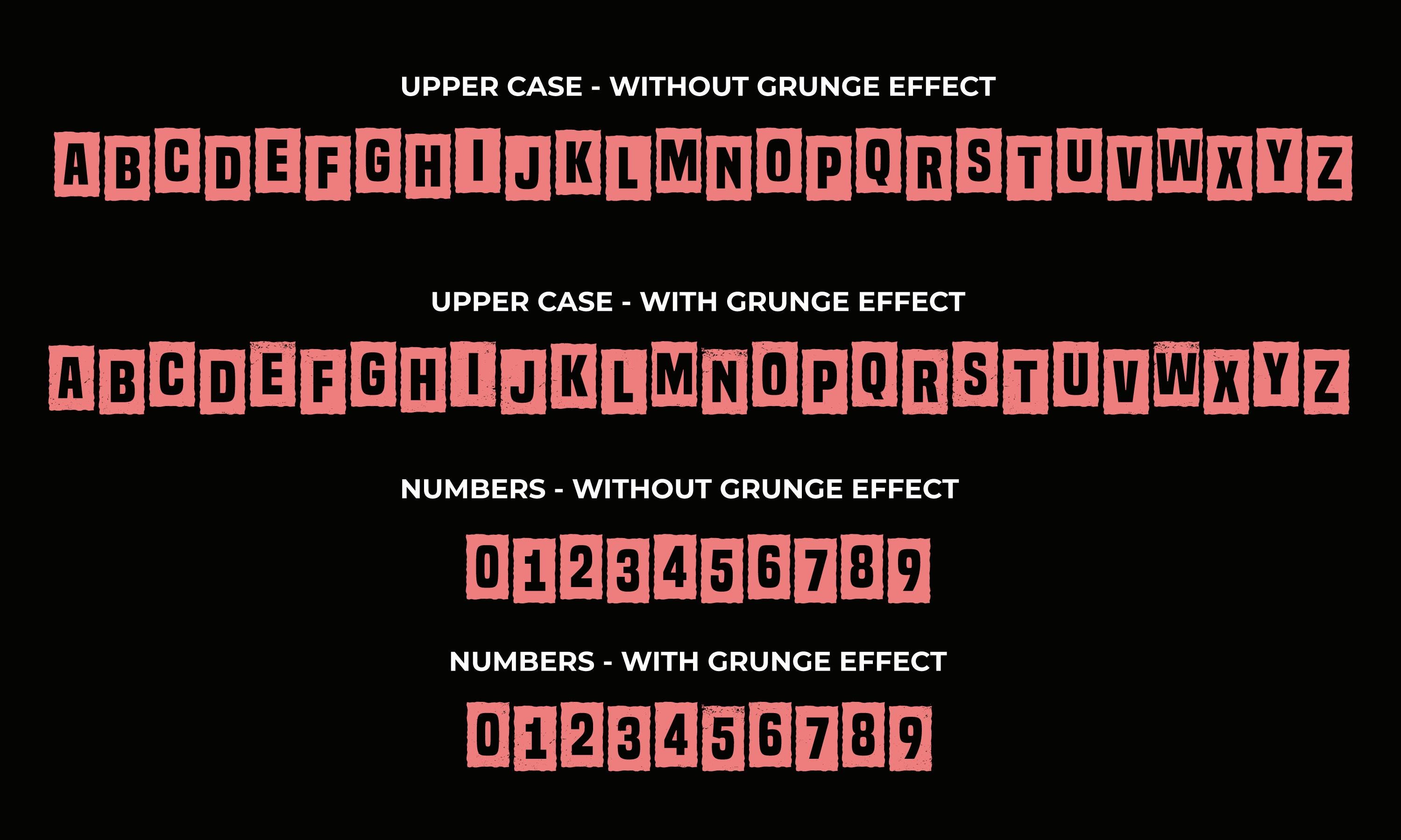 Christmas Block Letters PNG Bundle, Red Green White Palette, 4 Alpha ...