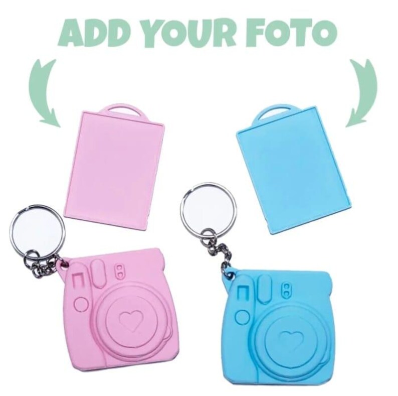 Camera Keychain 3D Model STL File: Personalized Photo Gift (digital ...