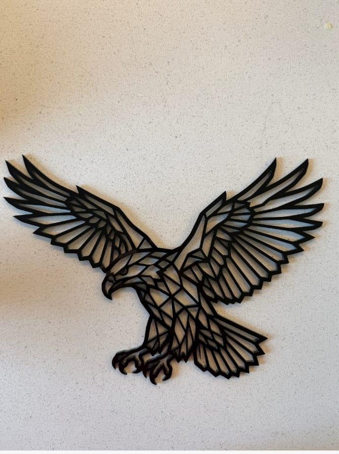 Eagle Wall Art SVG | Eagle Laser Cut File | Wooden Eagle Decor | CNC ...