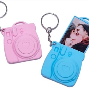 Camera Keychain 3D Model STL File: Personalized Photo Gift (digital ...