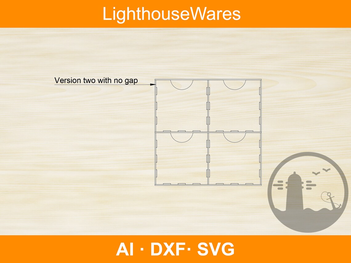 Kallax Insert Shelf Organizer Laser Cut File, Kallax Ikea Shelf ...