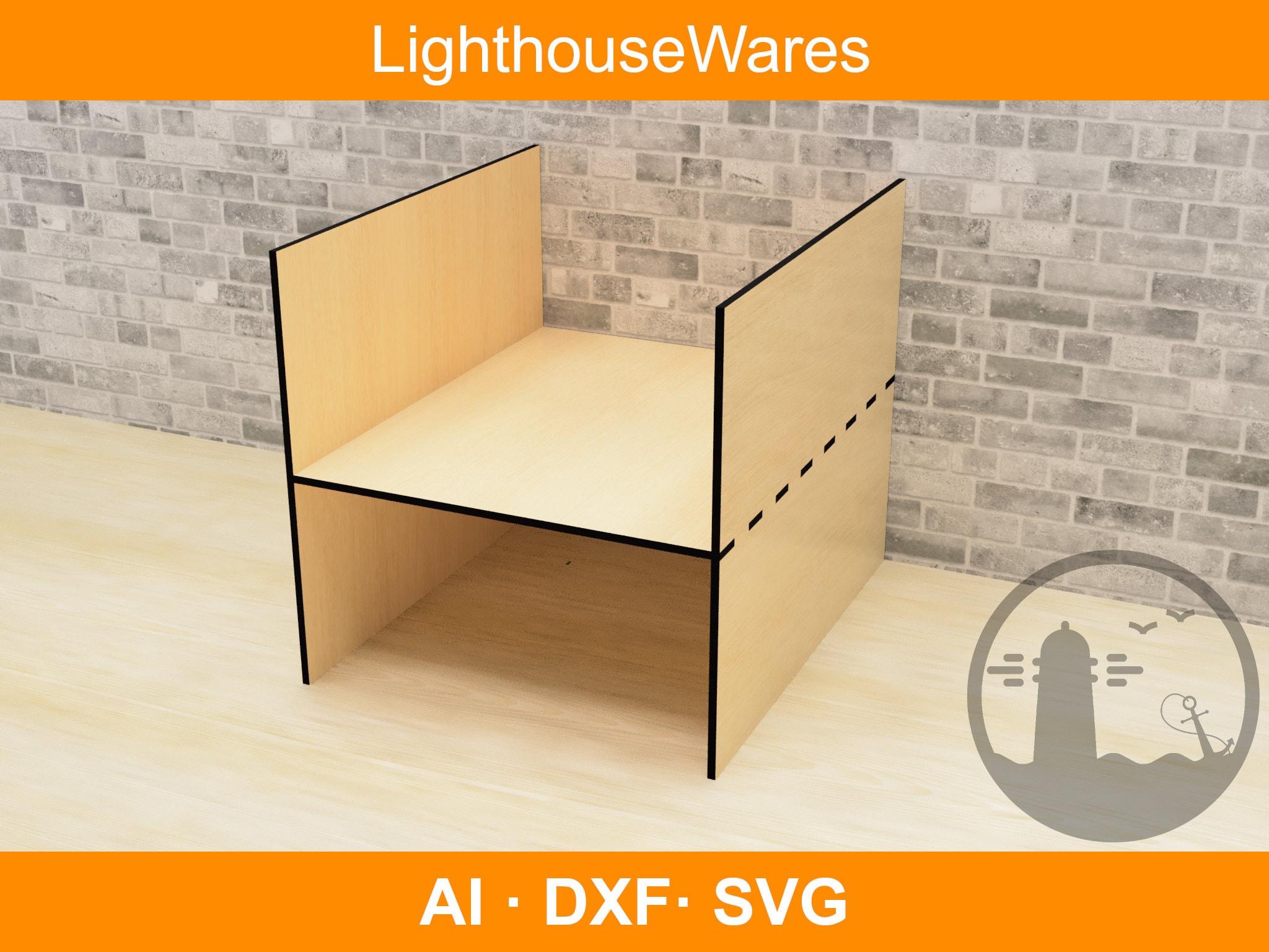 Kallax Shelf Insert Laser Cut File (SVG, AI, DXF) - Etsy
