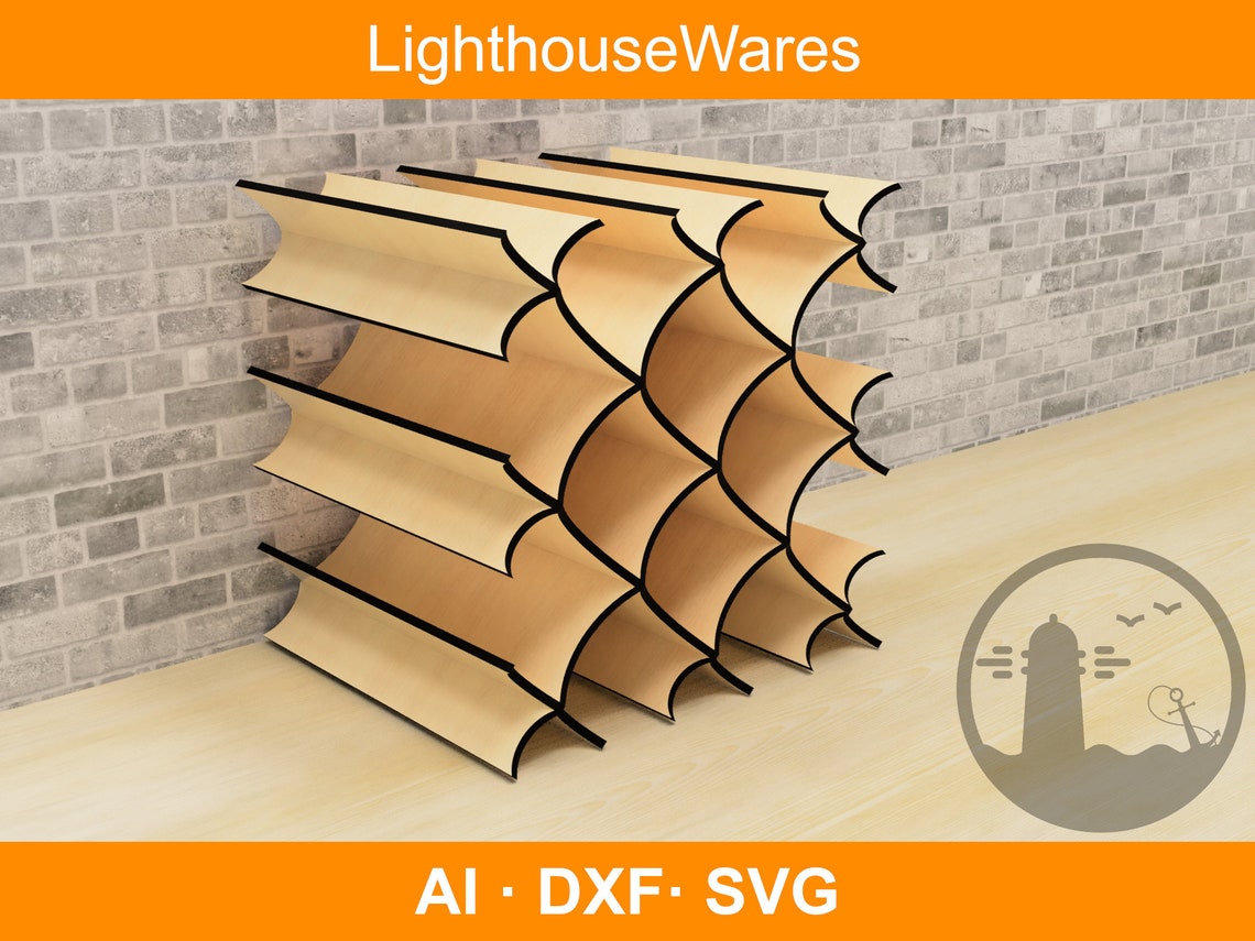 Kallax Wine Rack Laser Cut File, Kallax Ikea Shelf Organizer ...