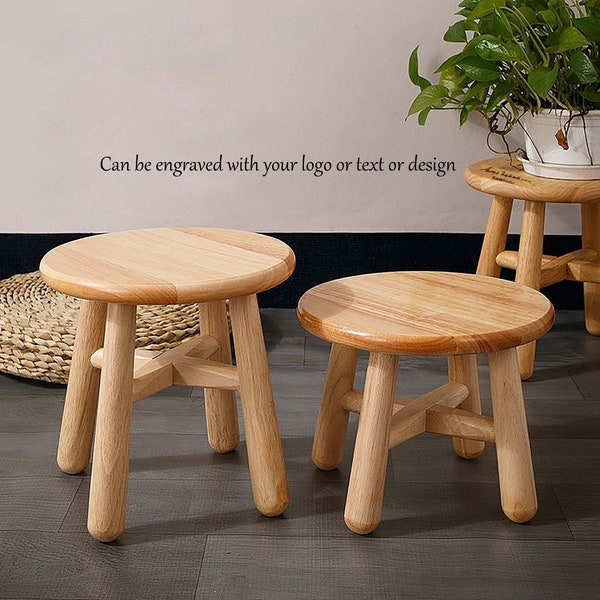 Wooden Stool for Kids - Etsy