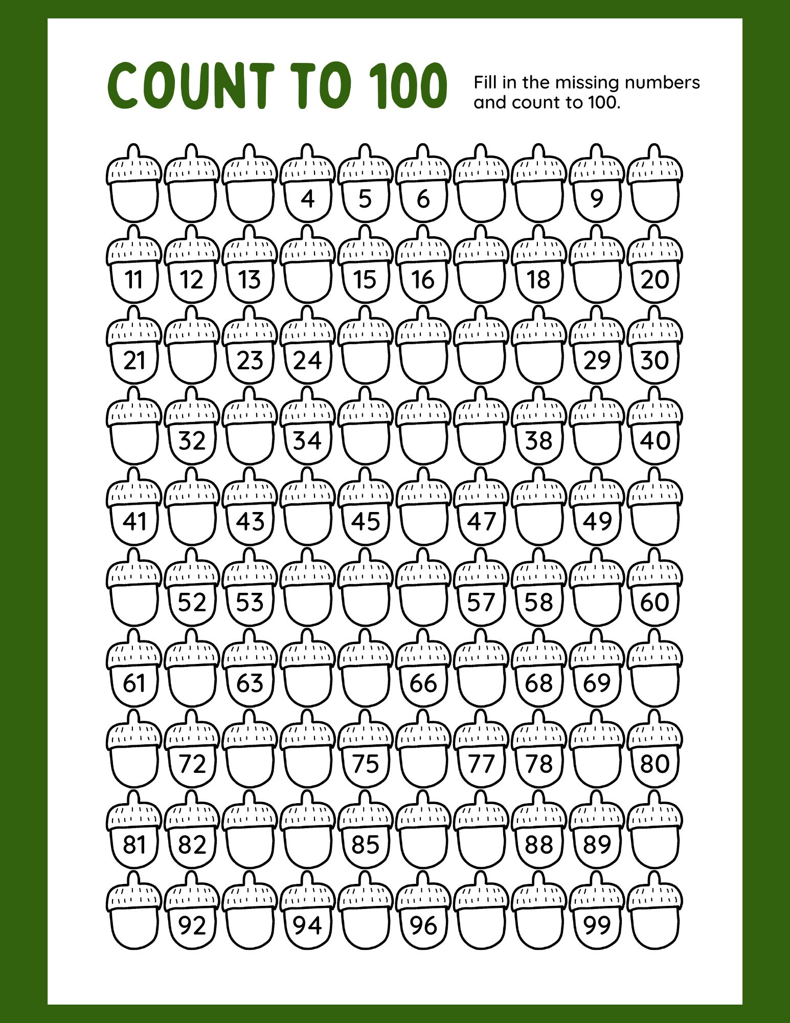 Printable Fun Math Worksheet for Kids Instant Download-printable - Etsy