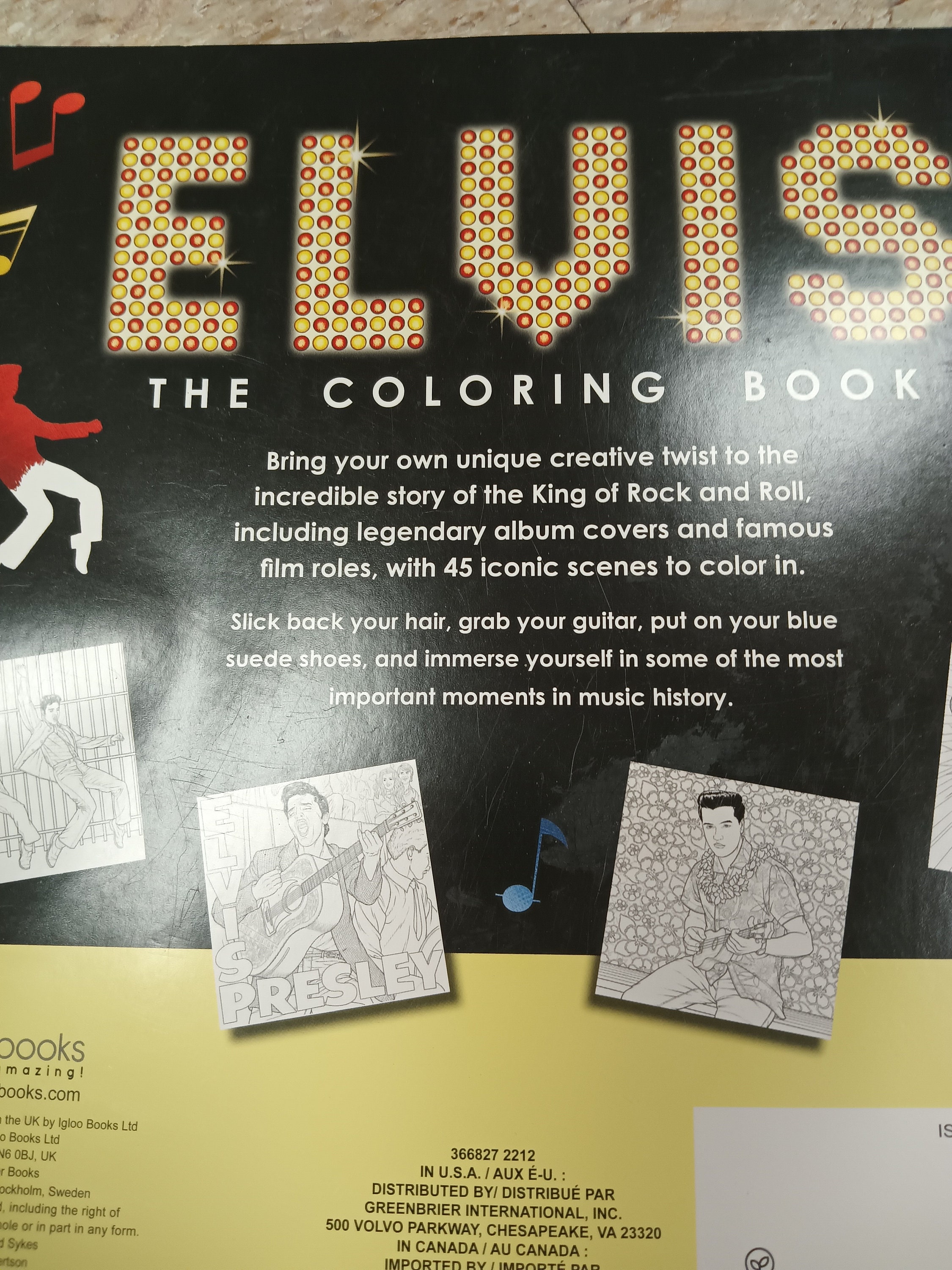 New Elvis Presley Magazine & Coloring Bookcombo - Etsy