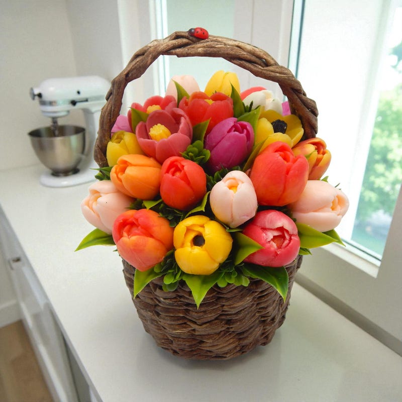 Wicker Baskets for Bouquets - Etsy