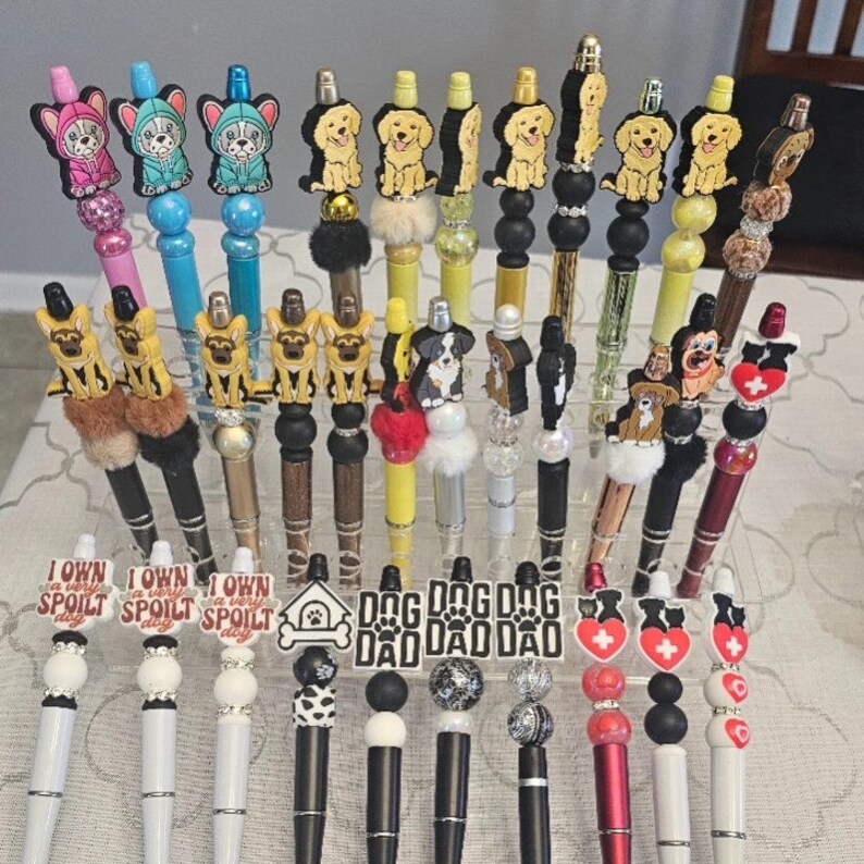 Custom Beaded Pens Made to Order - Etsy