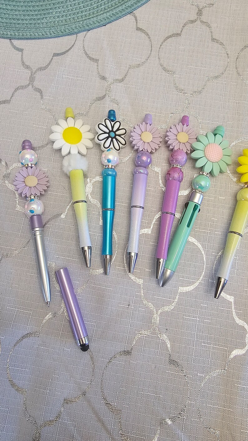 Custom Beaded Pens Made to Order - Etsy