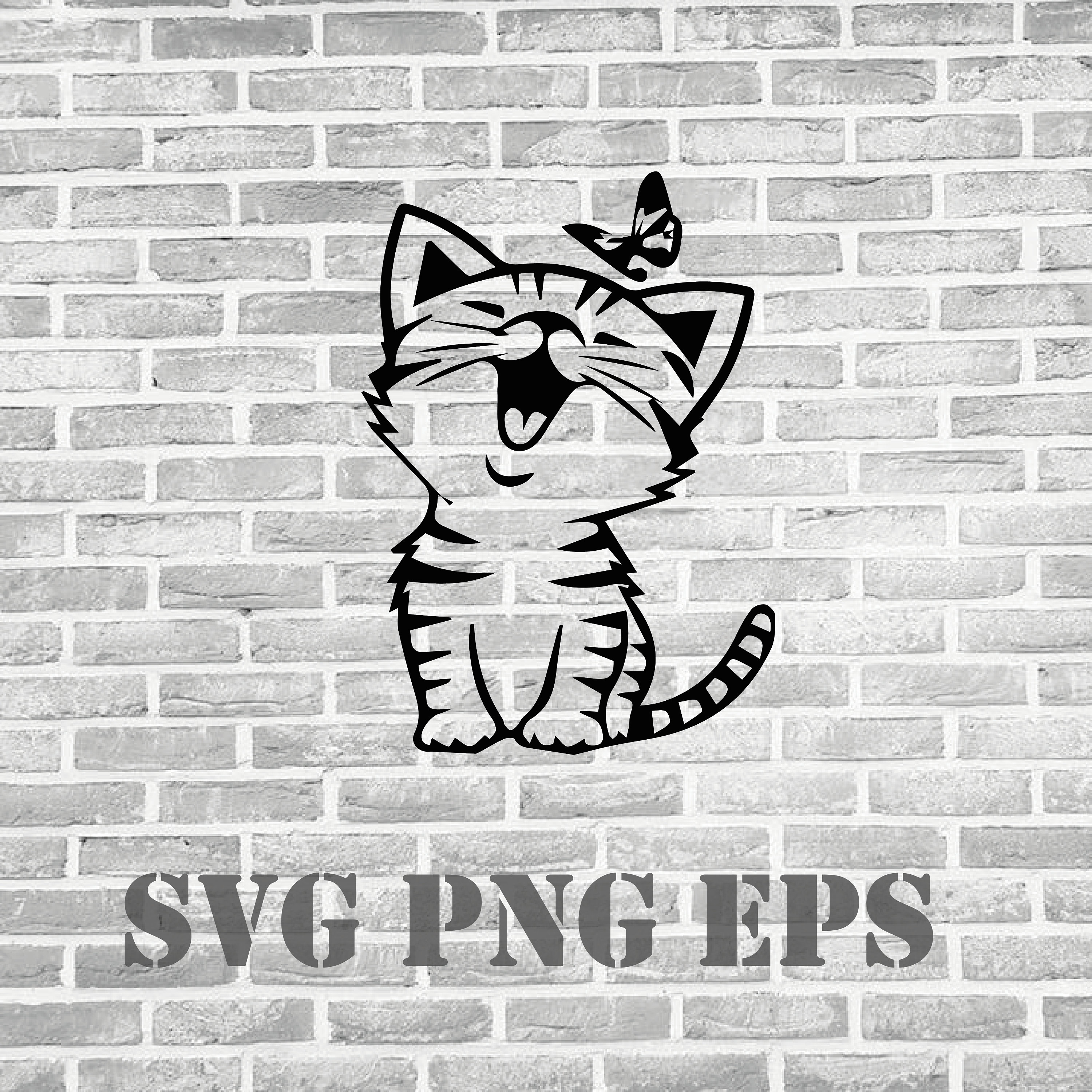 Cute Cat SVG Clipart Cat Svg Cat Clipart Cute Files for Cricut - Etsy