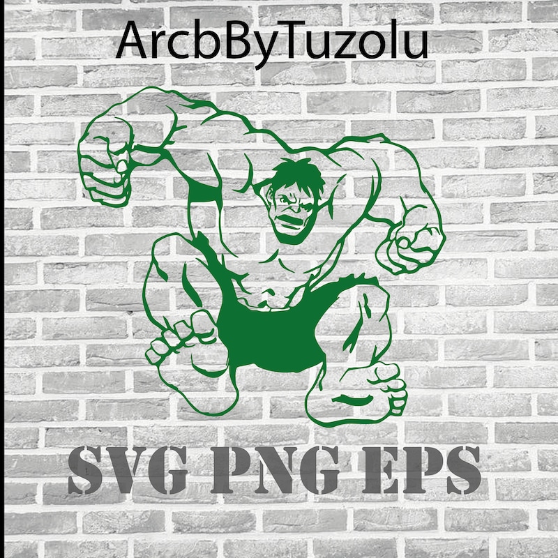 Hulk Svg - Etsy