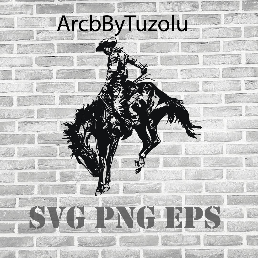Cowboysvg, Rodeosvg, American, Western SVG - Etsy