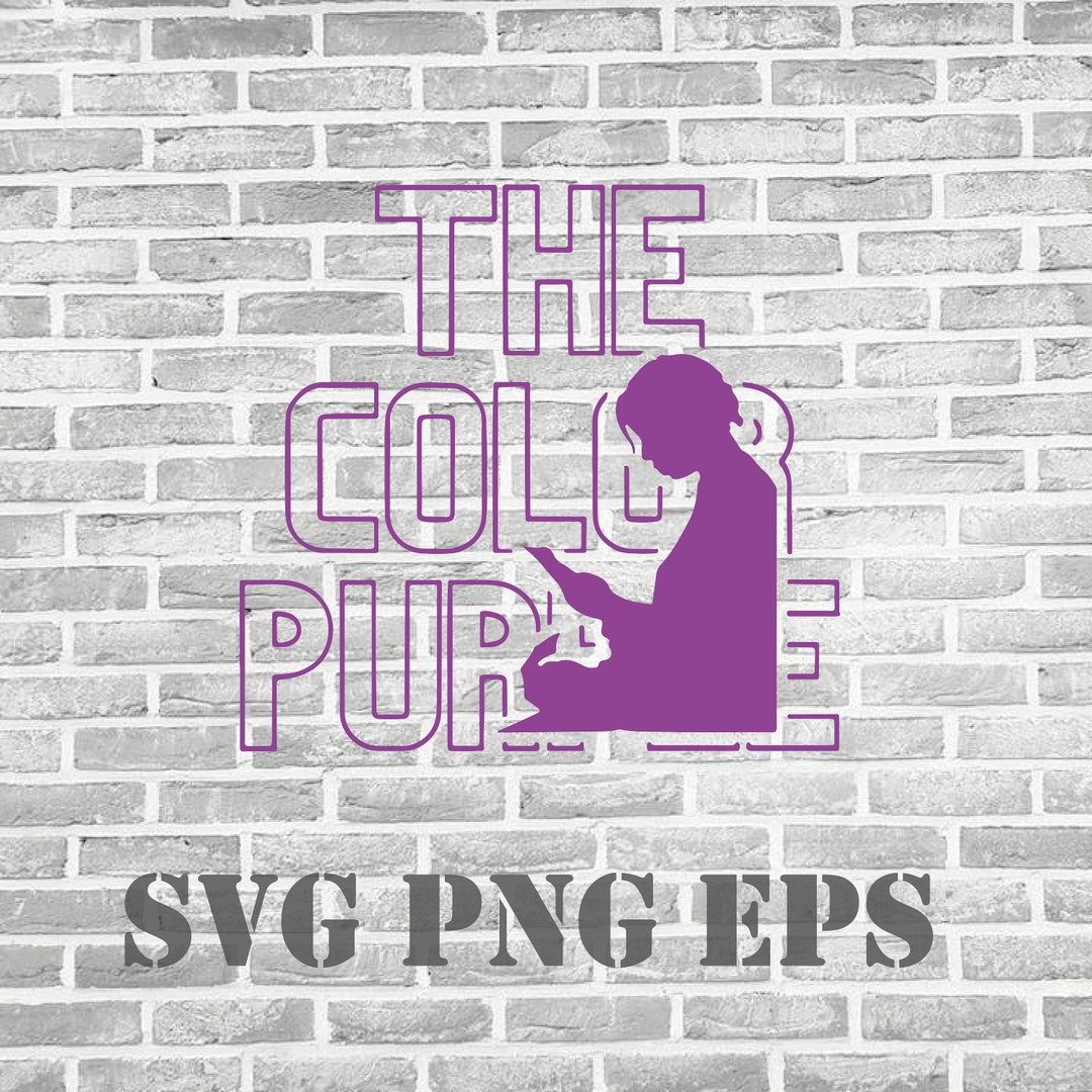 The Color Purple Svg - Etsy