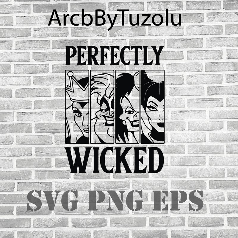 Wicked Png Svg Design Clipart - Etsy