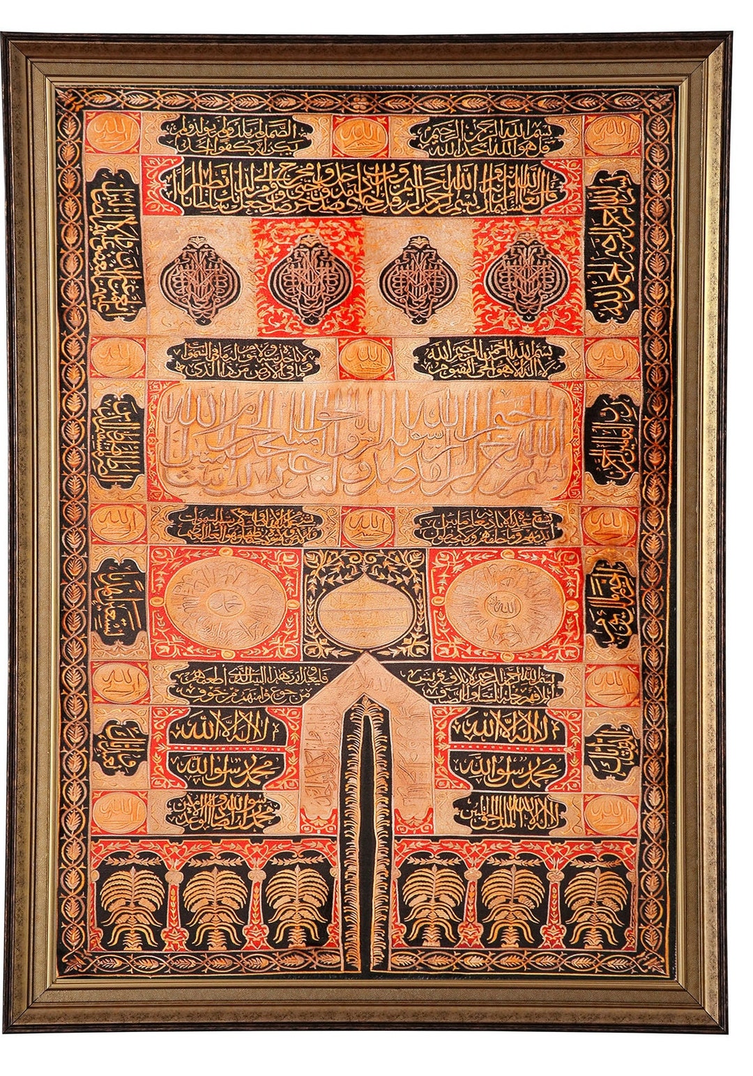 Kaaba Door Wall Art Soft Texture Customizable With Frame Option ...