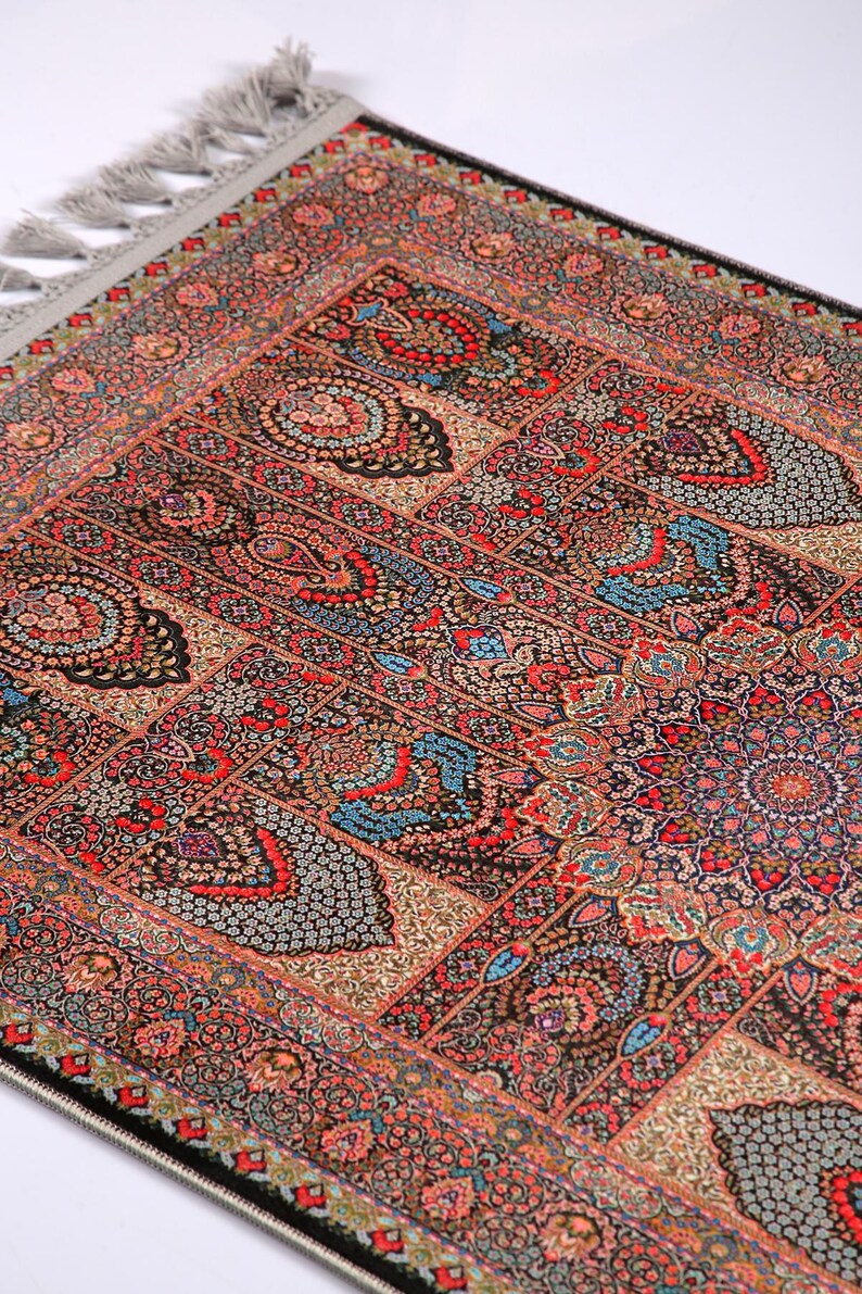 Prayer Rug – Janamaz, Islamic Prayer Mat, Living Room and Bedroom Rugs ...