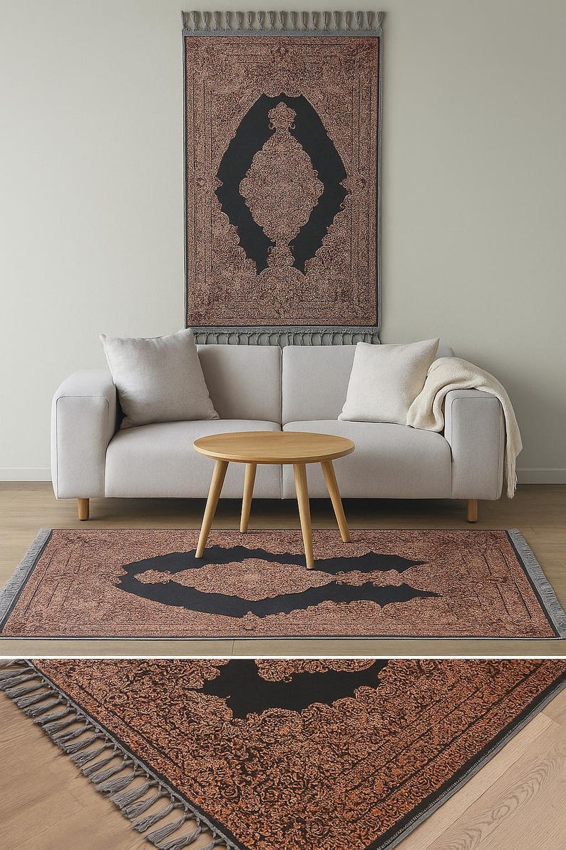 Medallion Prayer Mat : 9 Sizes for Kids & Adults, Soft Islamic Prayer ...