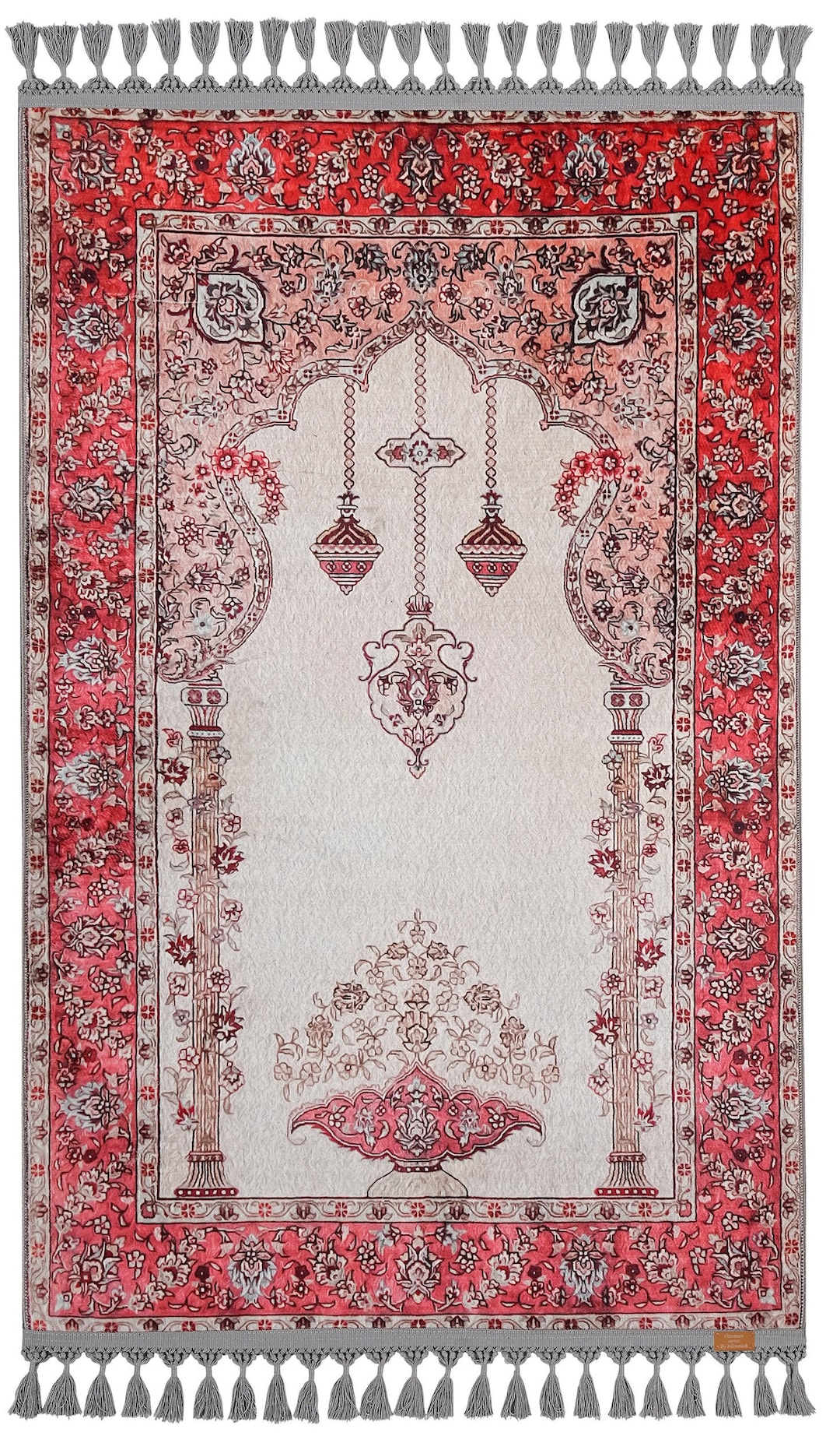 Prayer Rug Perfect Soft Turkish Mat Luxury Ramadan Eid Wedding Gift ...