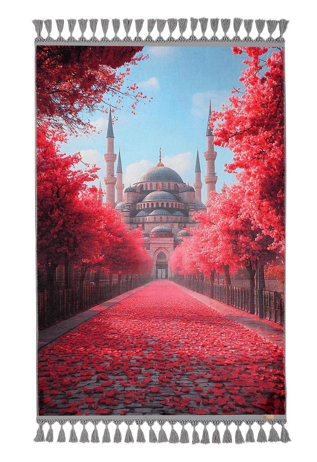 Prayer Rug | Mosque Pattern Prayer Rug - Unique Design Islamic Prayer ...