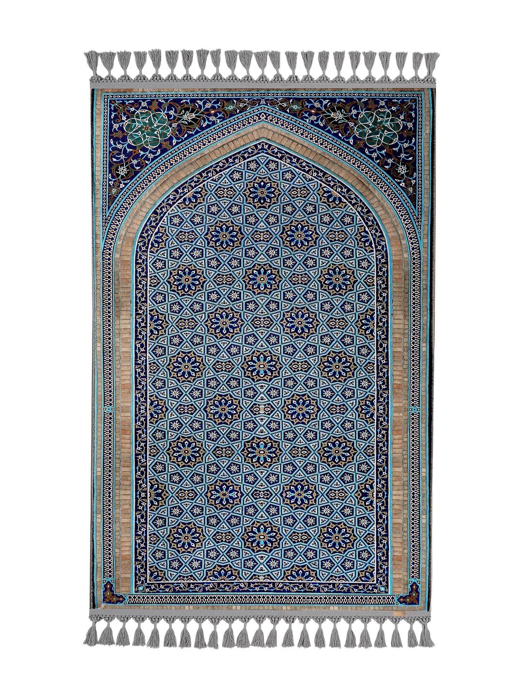 Prayer Mat - Blue Islamic Muslim Prayer Rug - Etsy Canada