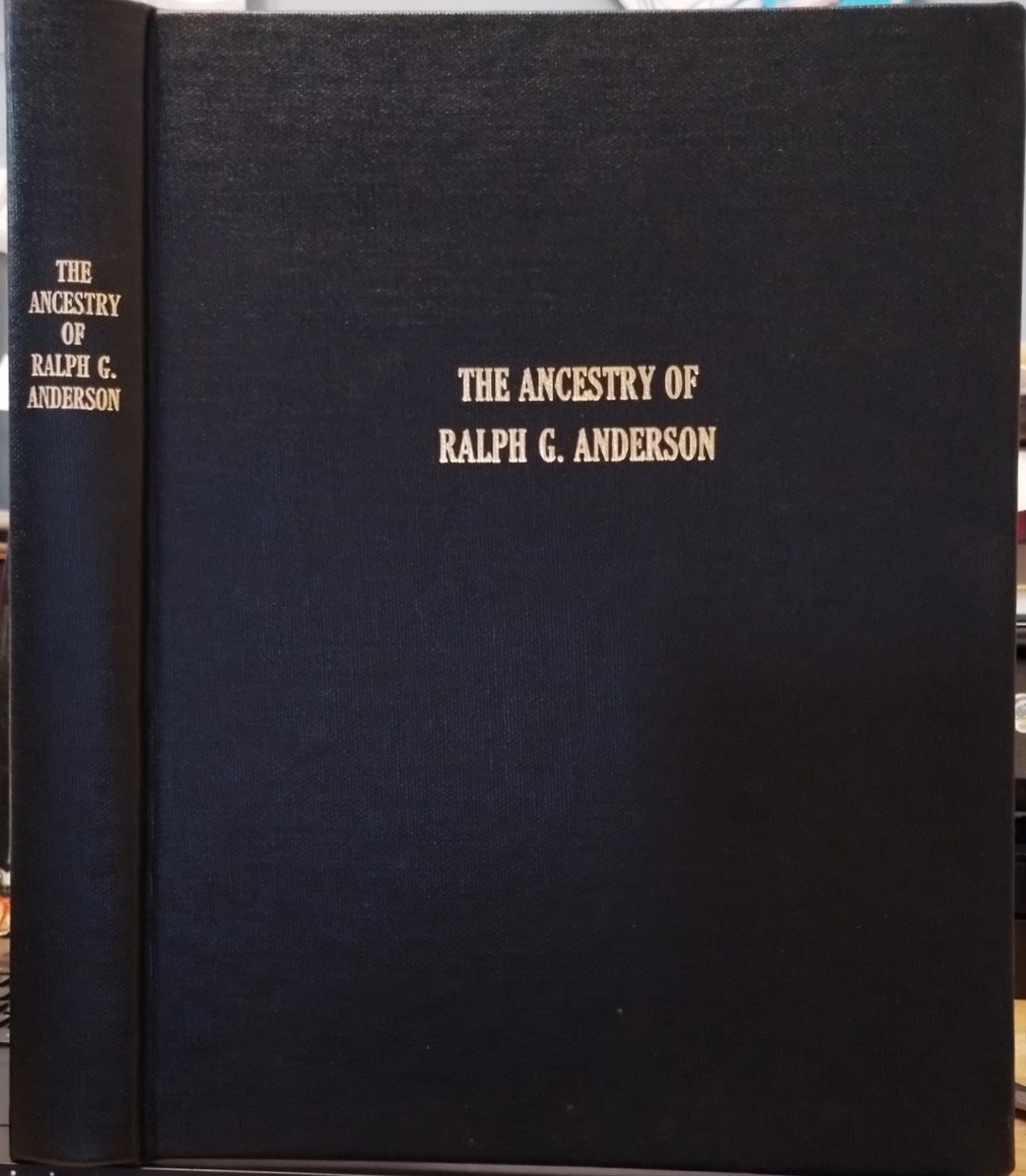 The Ancestry of Ralph G Anderson, by John P. Neill, Mercer County - Etsy