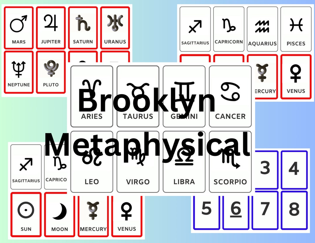 Astrology Cards - Etsy