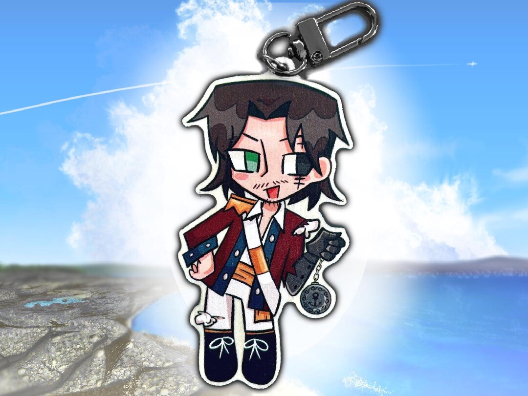 First Officer - Identity V Wooden Single Sided Keychain - IDV - Jose ...