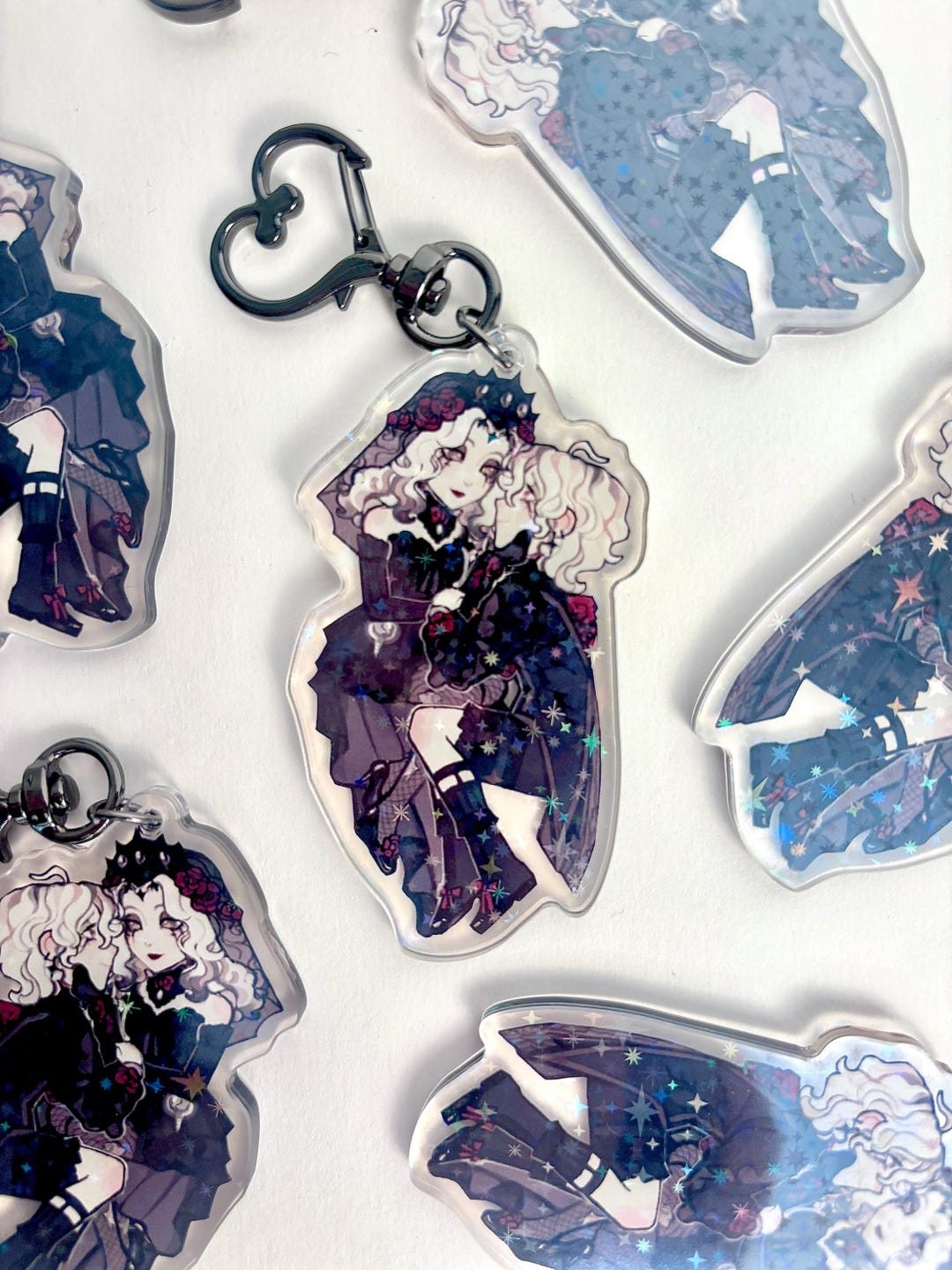 Adamil Holographic Keychain IDENTITY V - Etsy