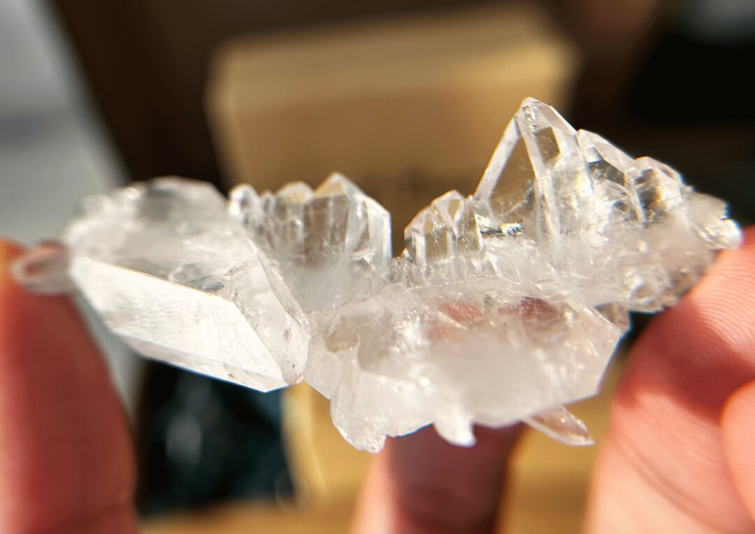 Himalayan Rainbow Ark-shaped Faden Crystal Self-healing Master Stone ...