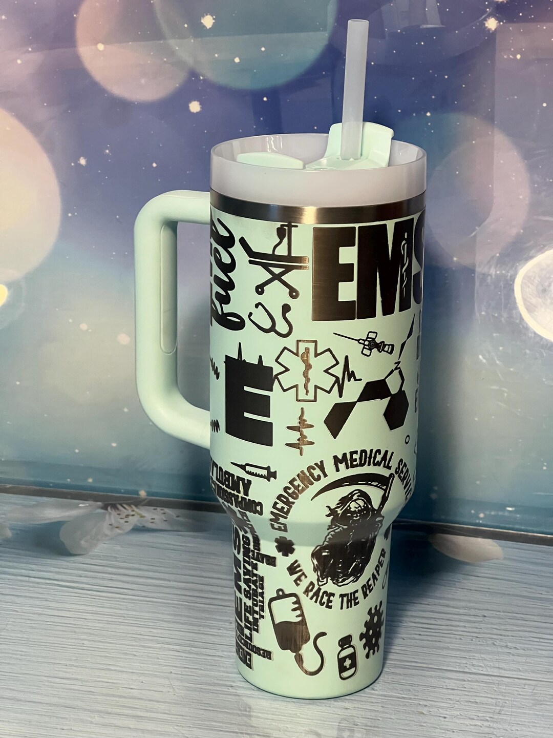 Personalized EMS Stanley Tumbler – Custom 14/20/30/40/64 Oz – First ...